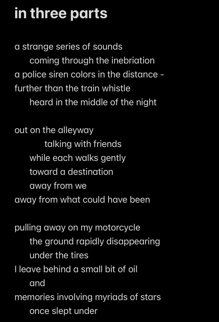 Poem | the platitudes of willful resemblance